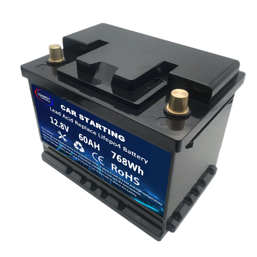Car Replace AGM SLA li-ion LFP 12 volt starter auto lifepo4 small ...