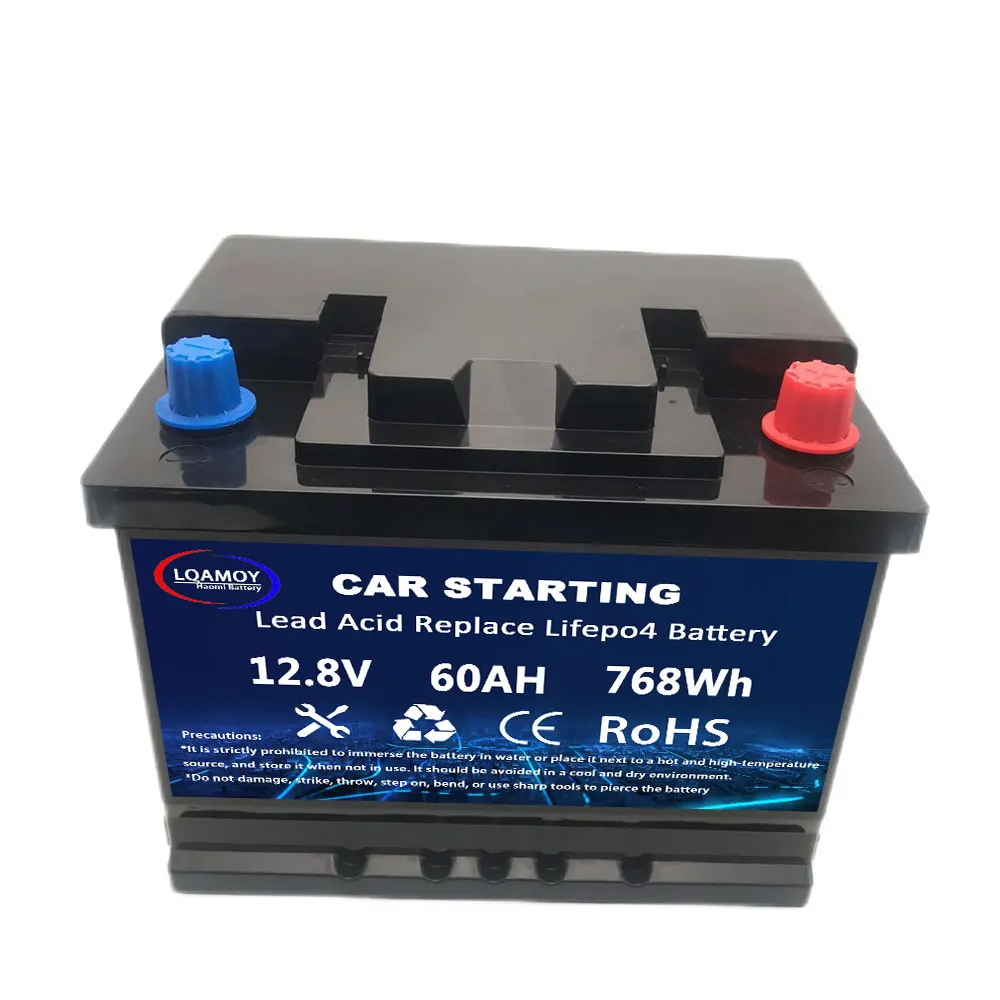 Car Replace AGM SLA li-ion LFP 12 volt starter auto lifepo4 small ...